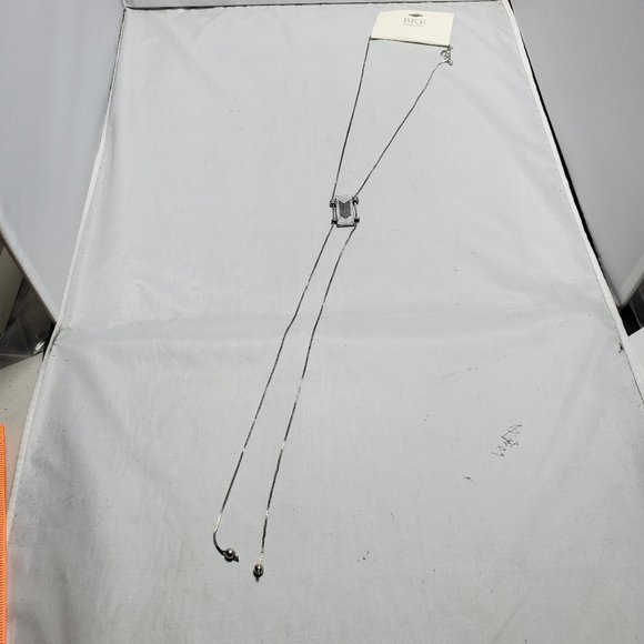 BKE | Jewelry | Bke Silver Chain Bolo Necklace | Poshmark